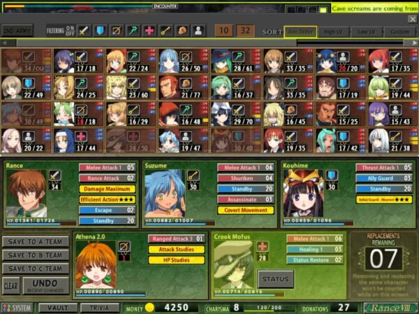 Rance Quest Magnum Trailer | Alicesoft | Ero RPG Dungeon Crawler
